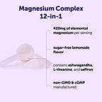 lemonade flavor magnesium supplement
