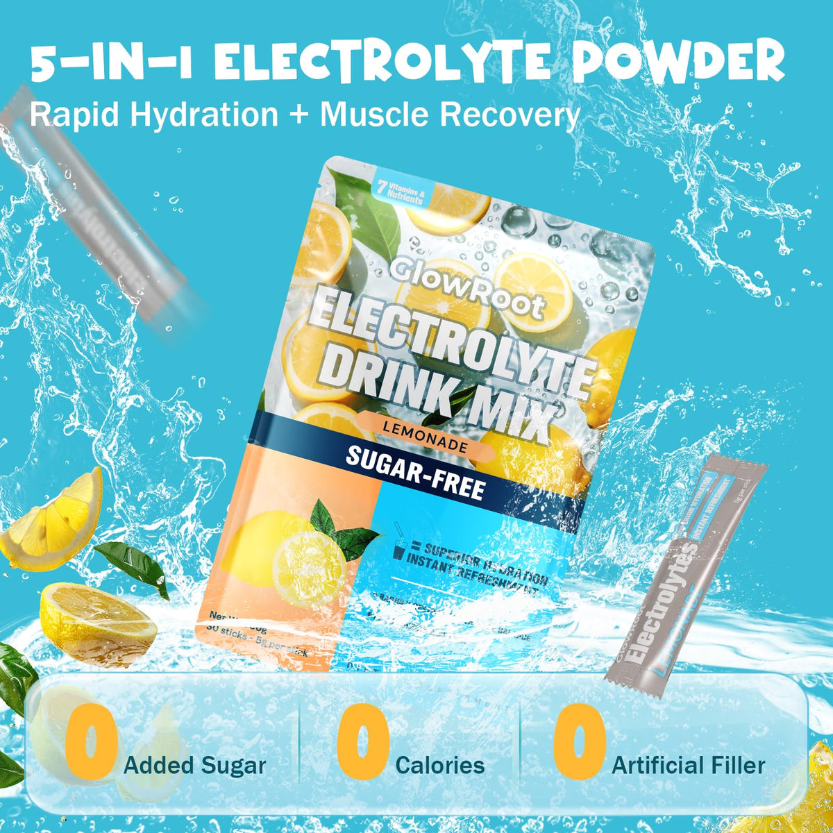 lemonade flavour electrolyte hydration