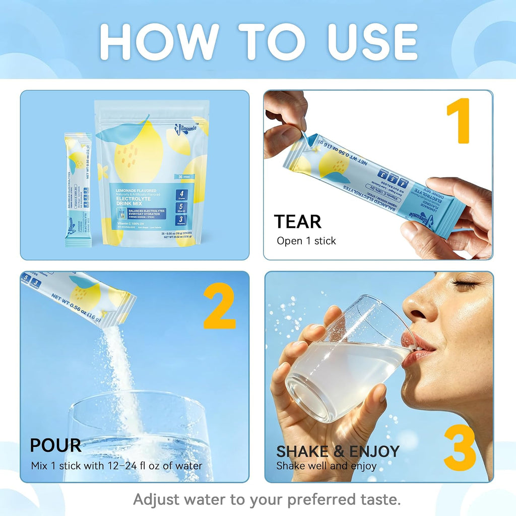 lemonade flavour electrolyte supplement