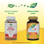 Lemonade flavoured kids brain builder gummies
