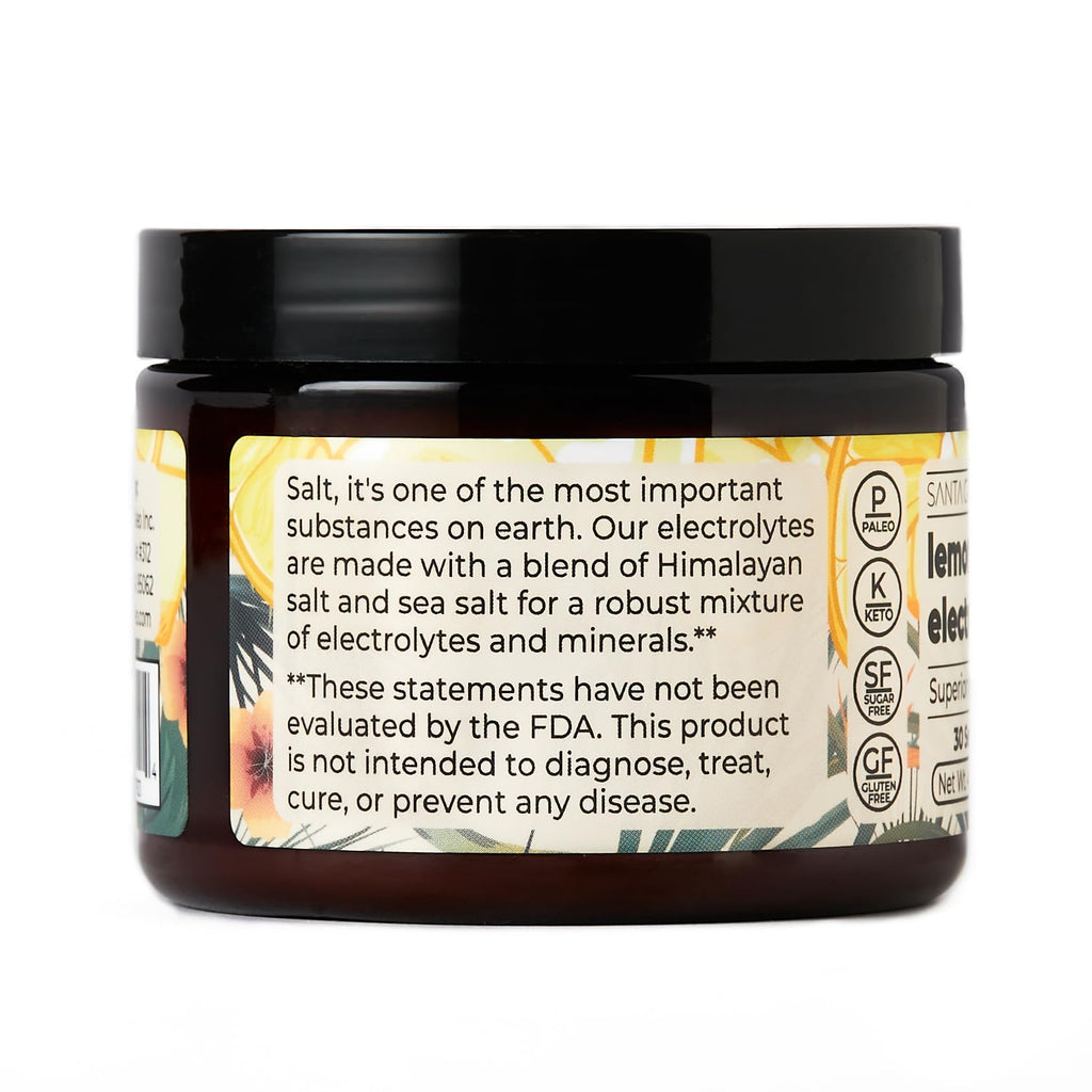 lemonade-flavoured mineral supplement