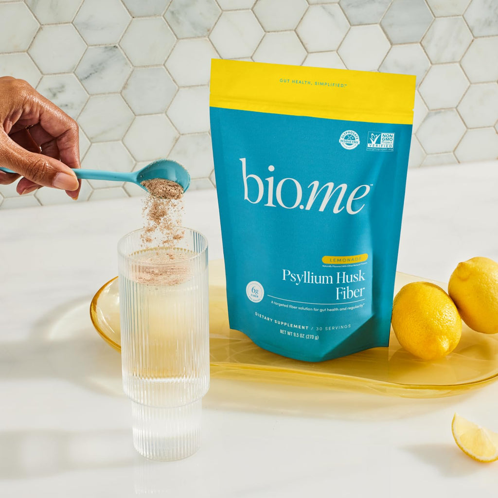 Lemonade psyllium for refreshing fiber boost