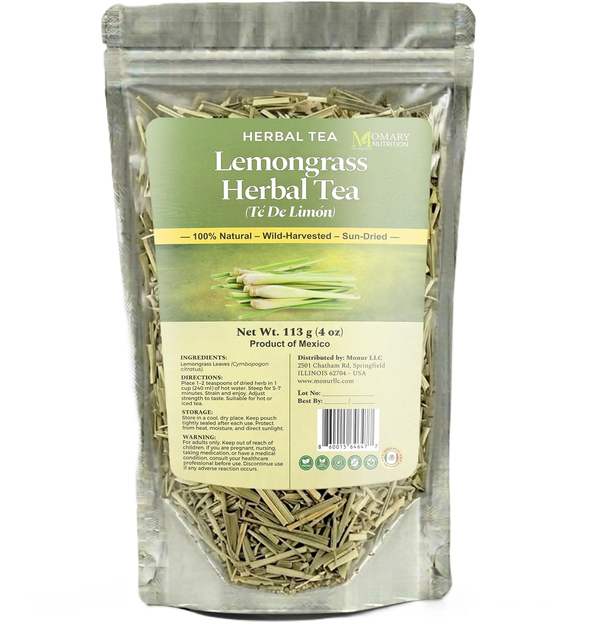 Lemongrass herbal tea loose leaf