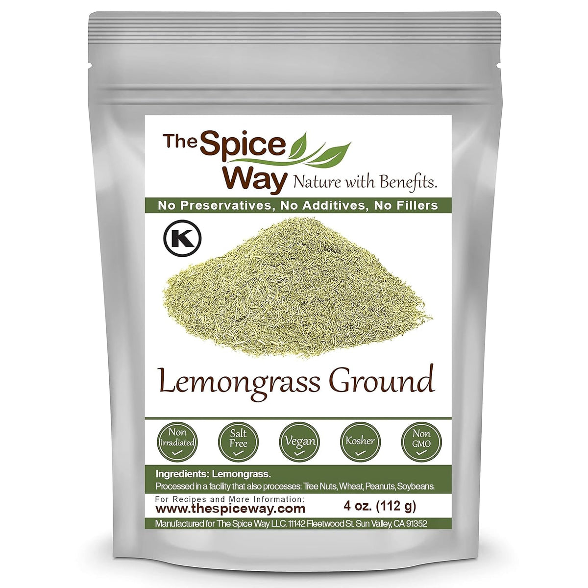 Lemongrass powder for cooking