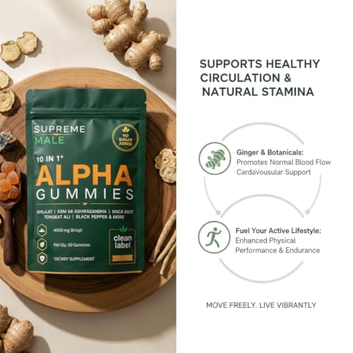 Lence gummies support male vitality