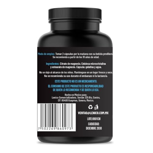 Lenico magnesium for stress relief