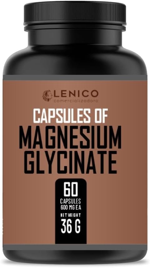 Lenico magnesium glycinate capsules for wellness