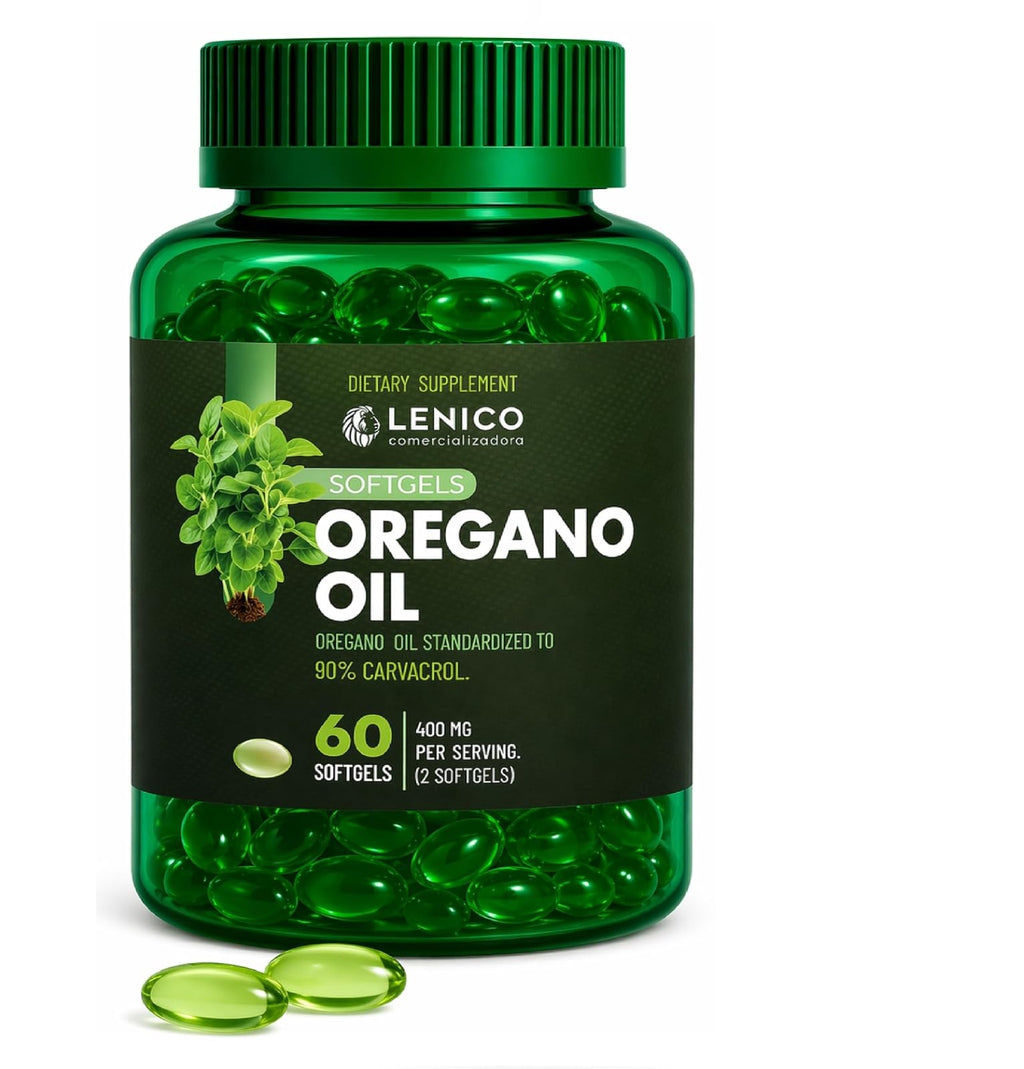 Lenico oregano oil softgels for immunity