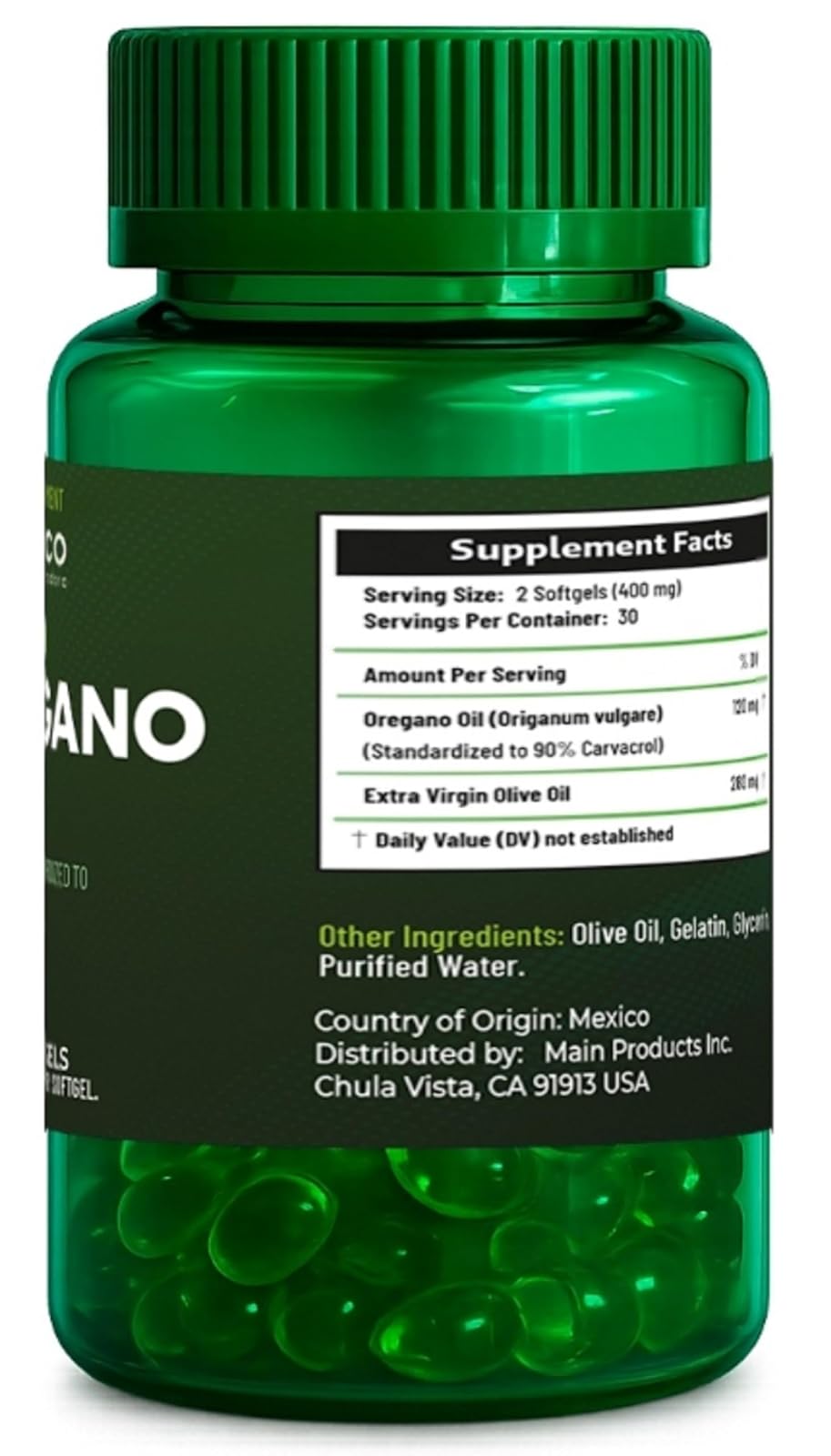 Lenico oregano oil supports respiratory function