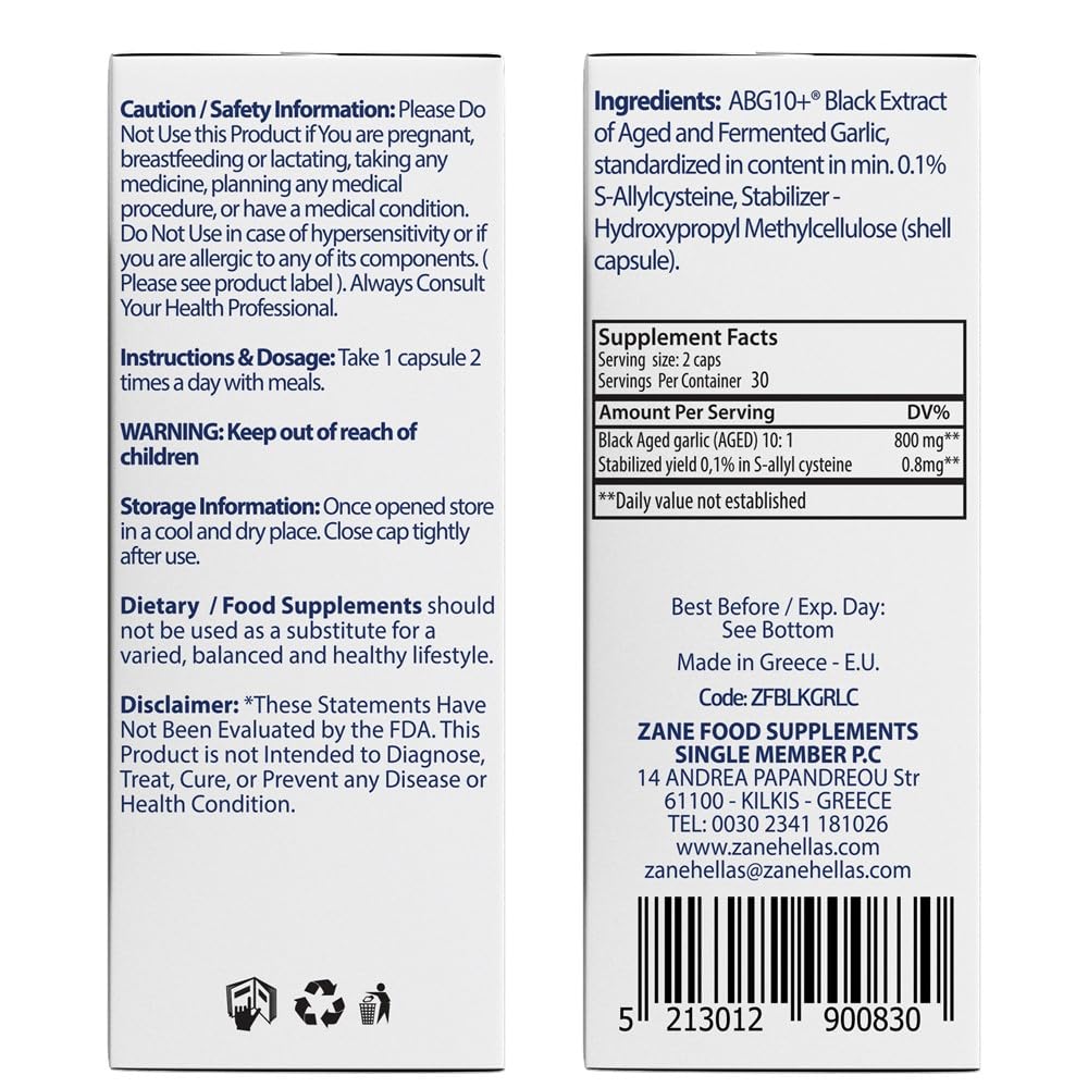 Less odor garlic capsules for daily use