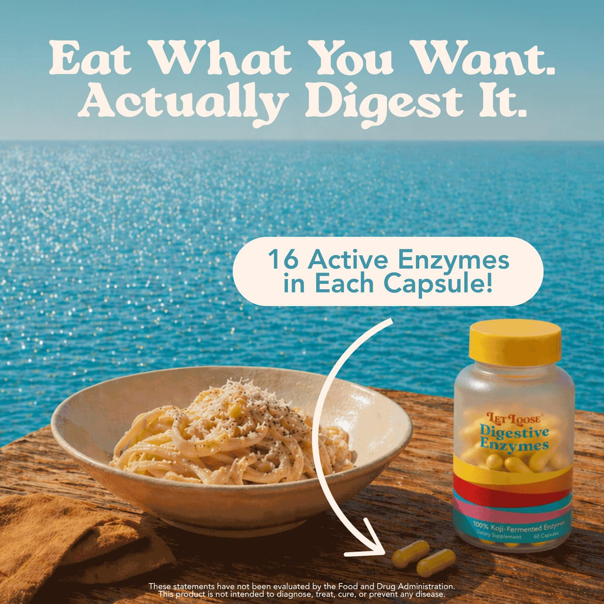 Let Loose probiotics for digestive comfort