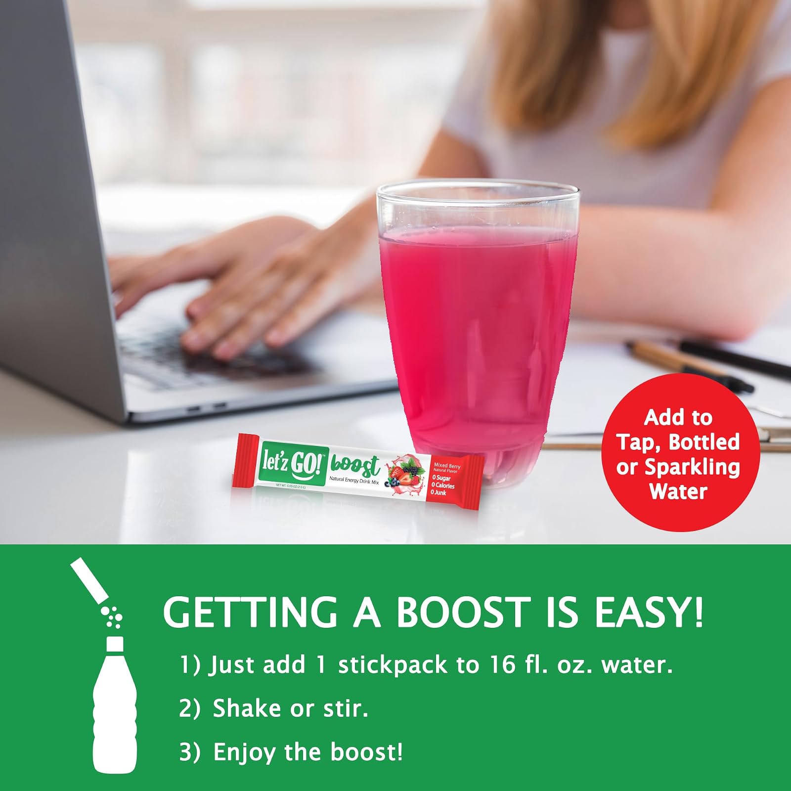 Let'z Go natural energy booster