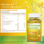LETSCOL magnesium gummies for better sleep