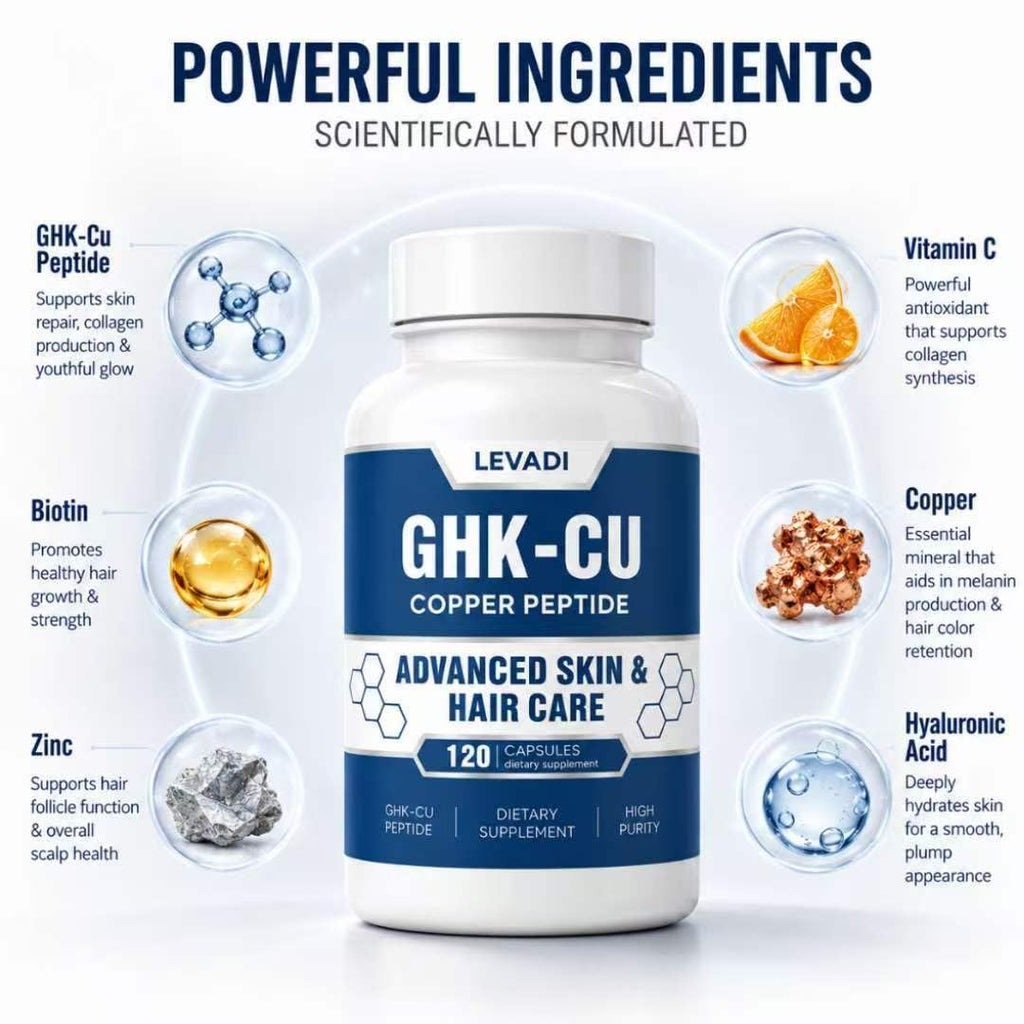 LEVADI copper peptide capsules