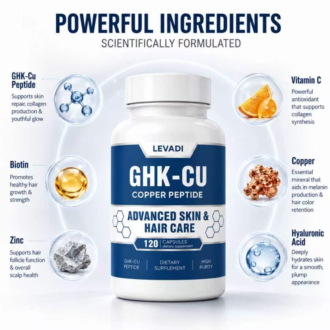 LEVADI copper peptide capsules