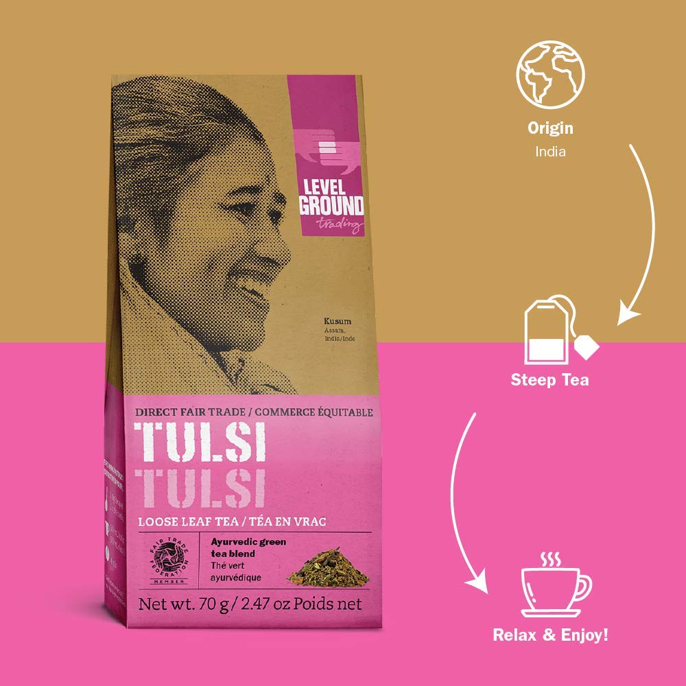 LEVEL GROUND loose green tea blend