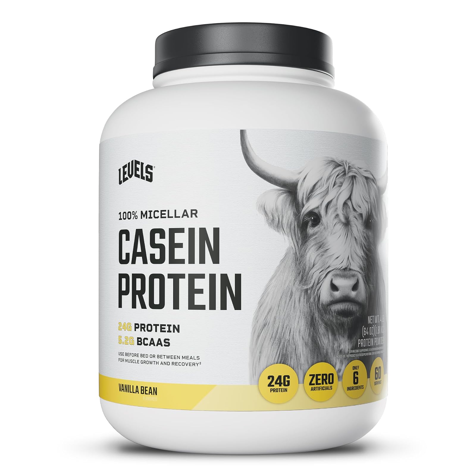 Levels micellar casein protein vanilla