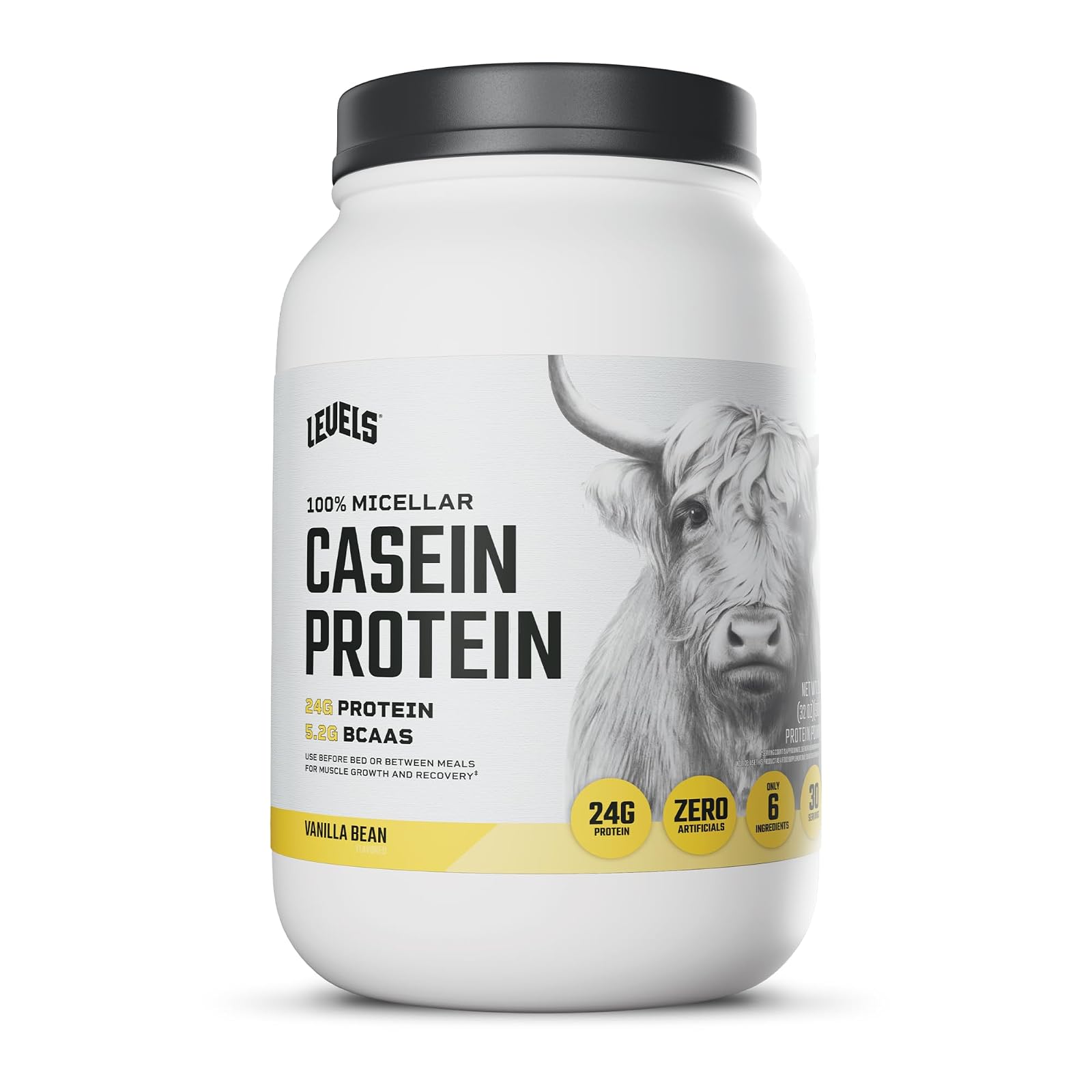 Levels micellar casein protein vanilla