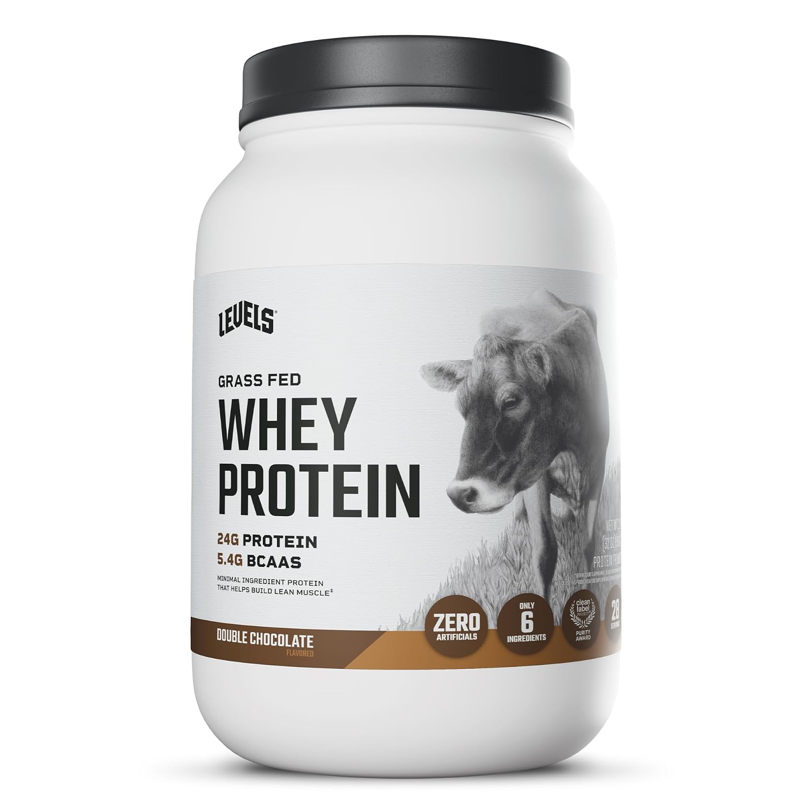 Levels whey protein double chocolate flavour