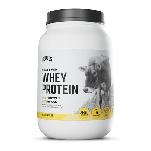 Levels whey protein powder vanilla bean