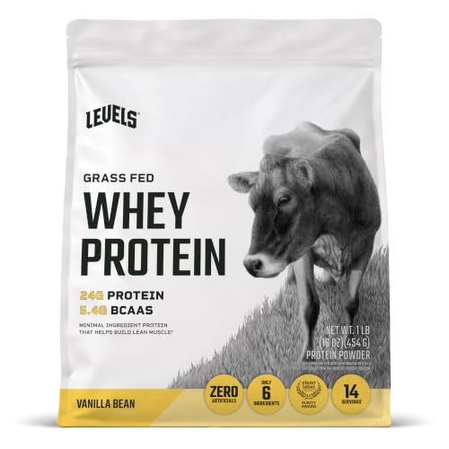 Levels whey protein powder vanilla bean