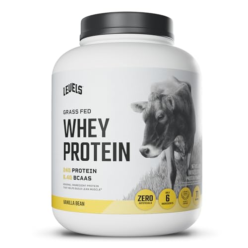 Levels whey protein powder vanilla bean
