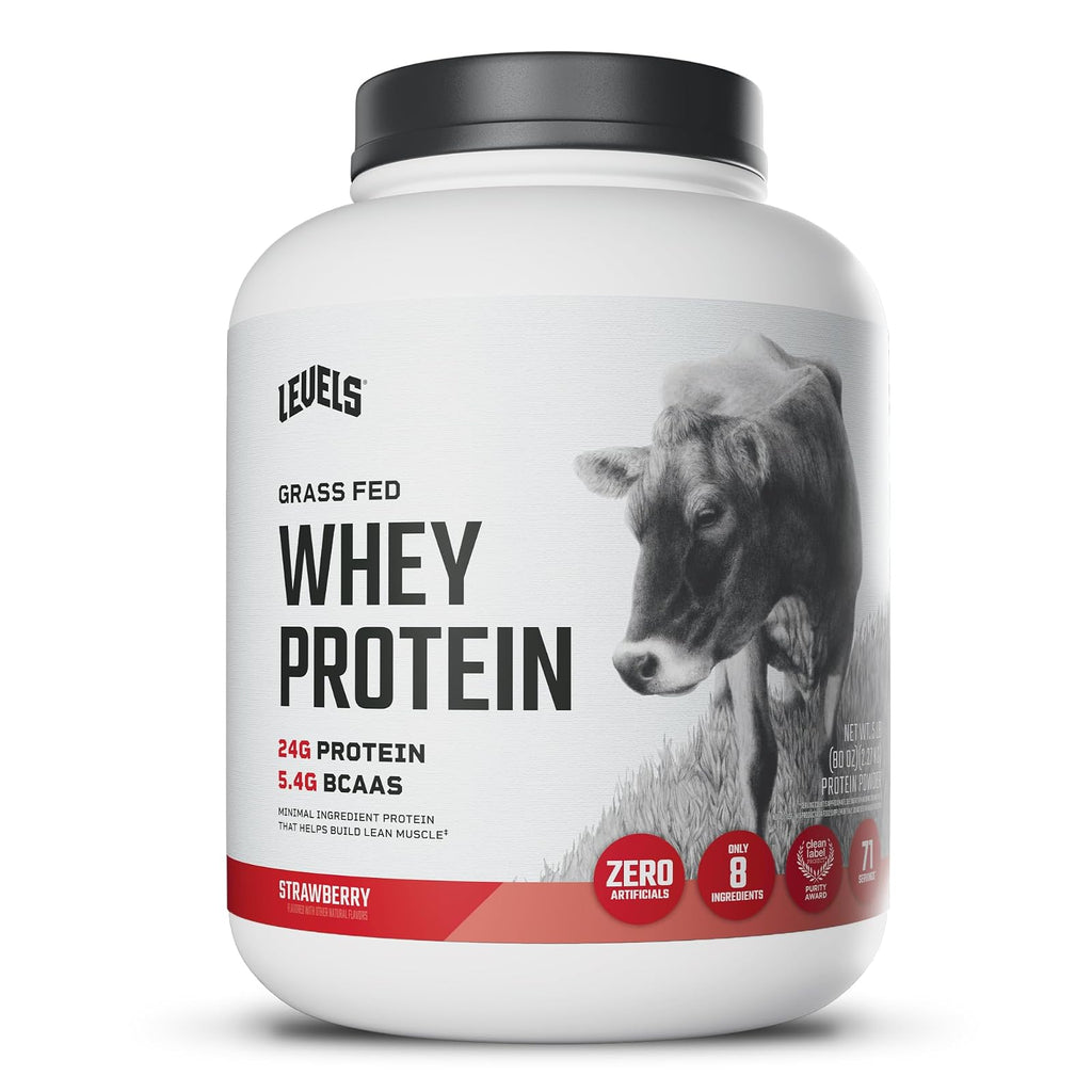 Levels whey protein strawberry flavour