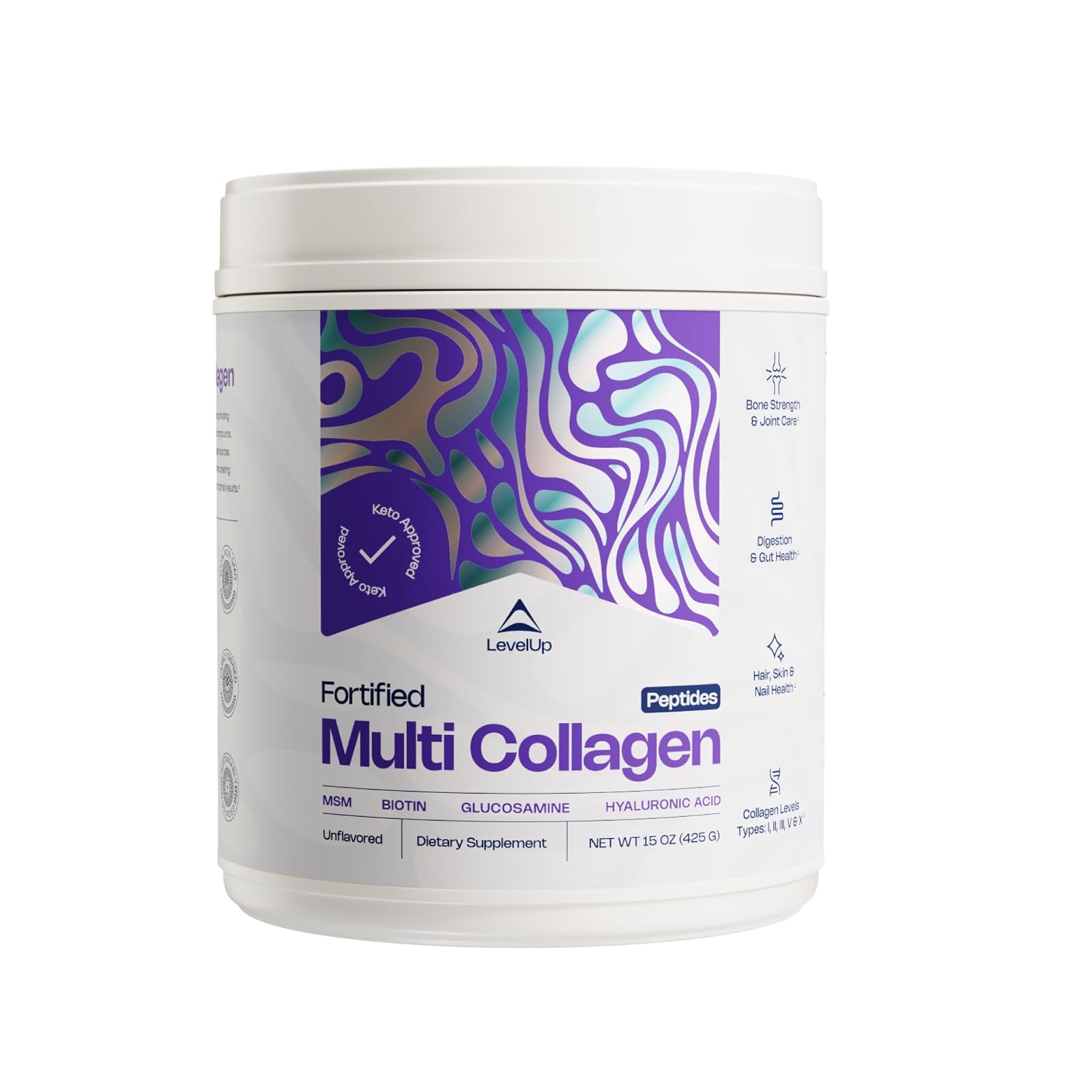 LevelUp multi collagen beauty supplement