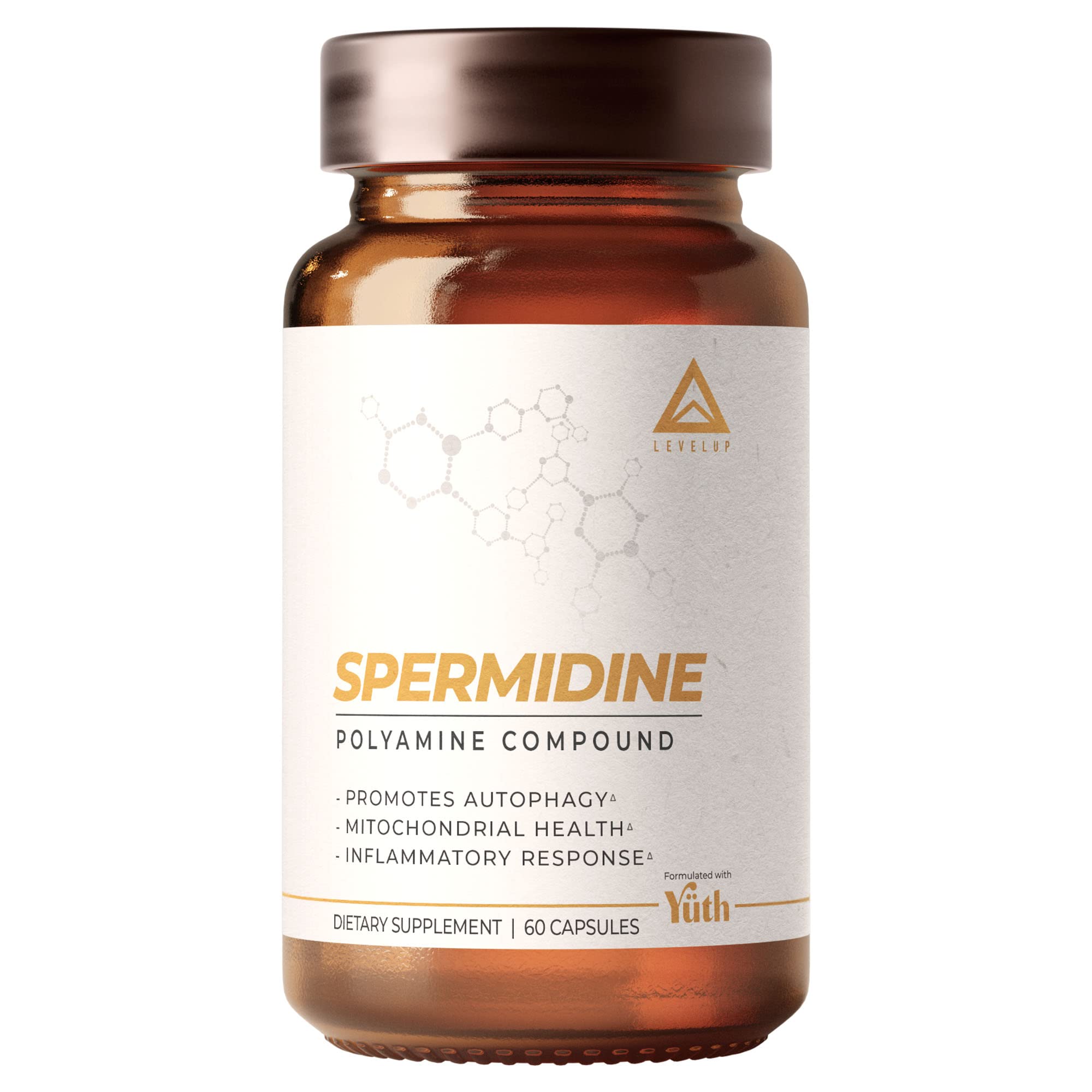 LevelUp Spermidine Capsules for anti-aging