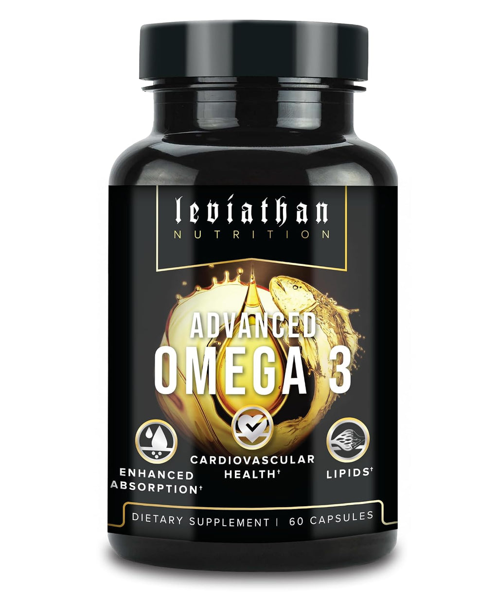 Leviathan fish oil triple strength capsules