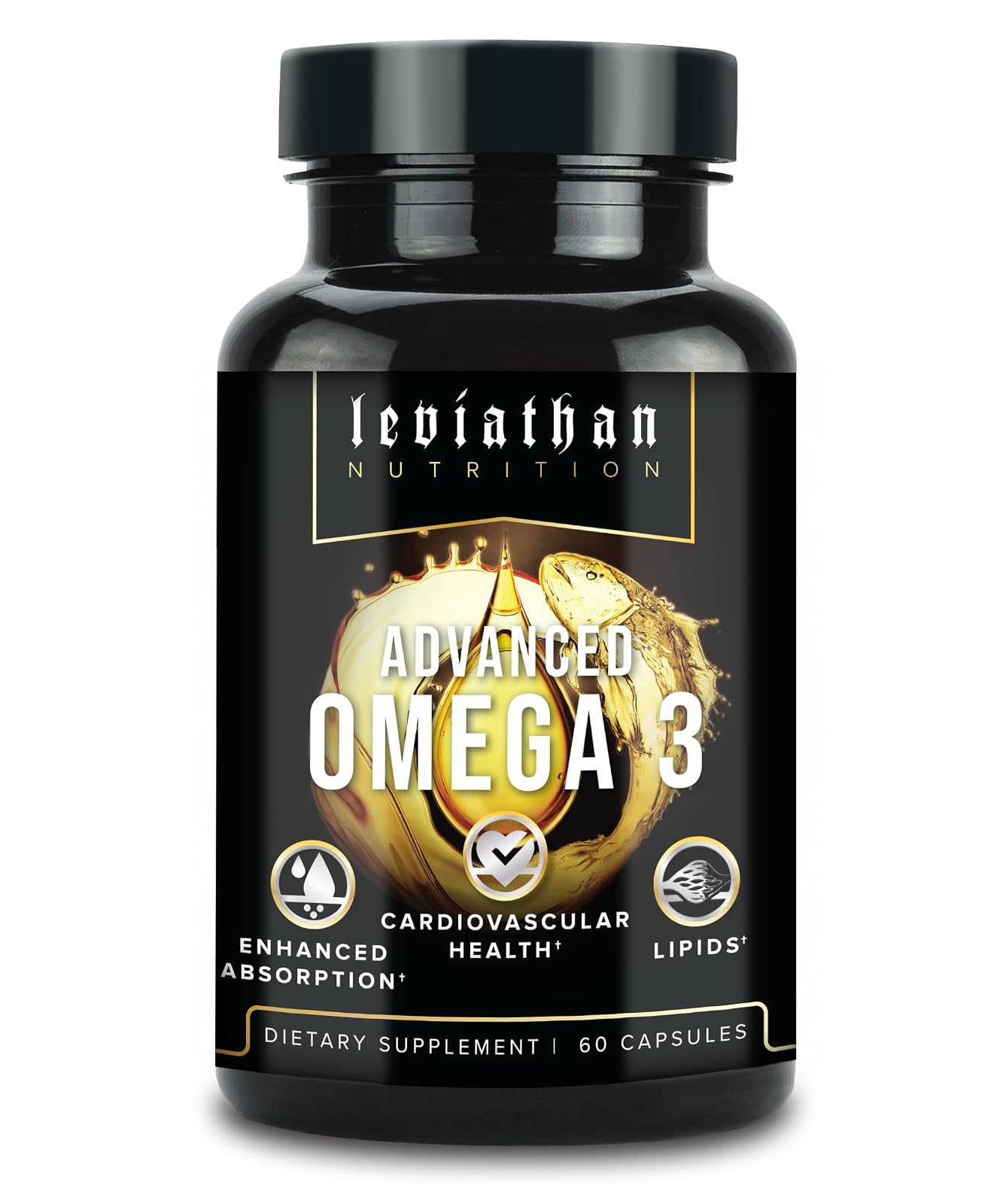 Leviathan fish oil triple strength capsules