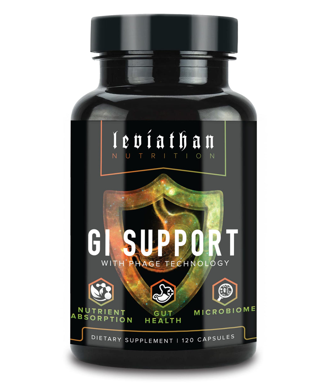 Leviathan Nutrition GI probiotic capsules