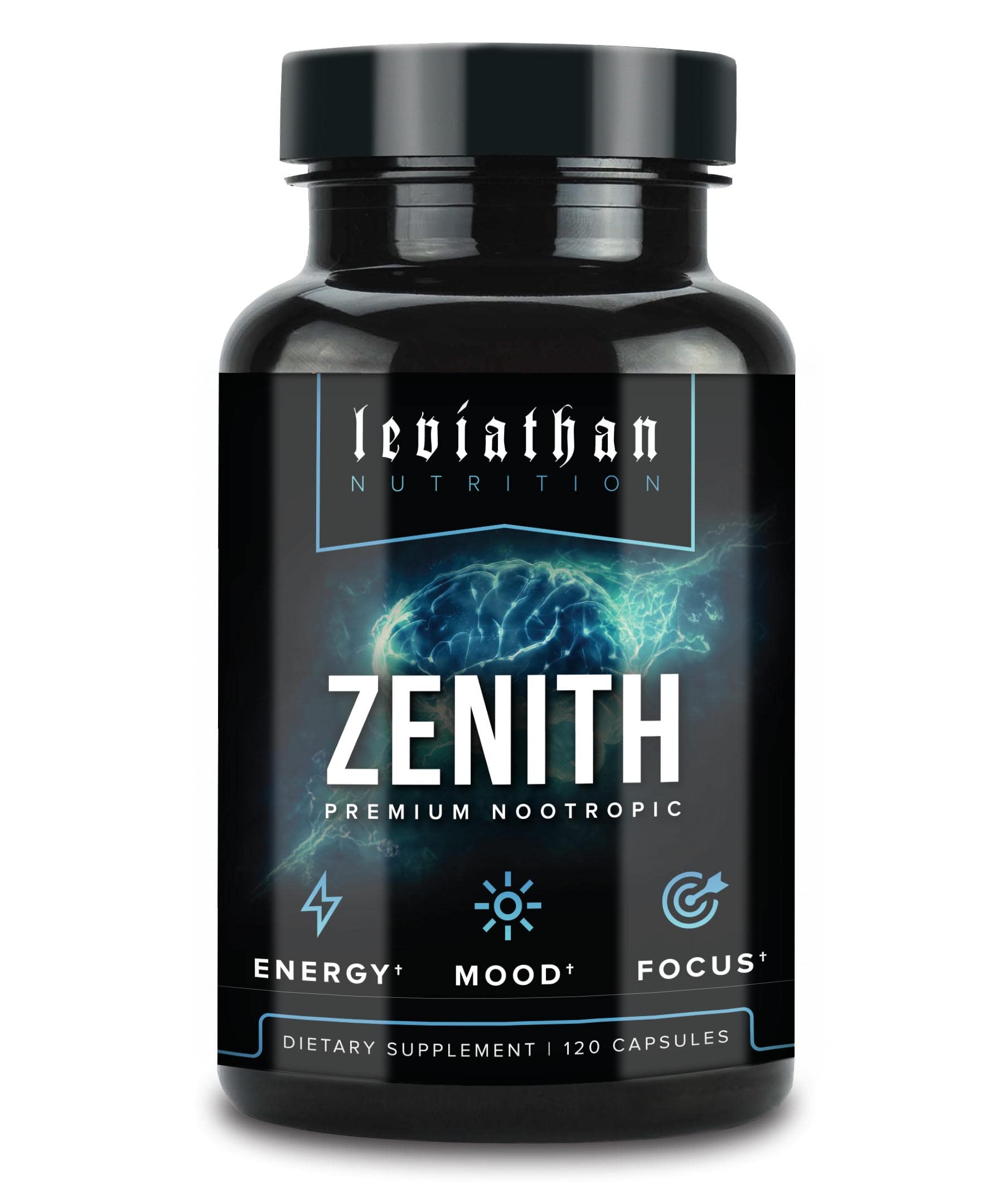 Leviathan Zenith brain supplement capsules