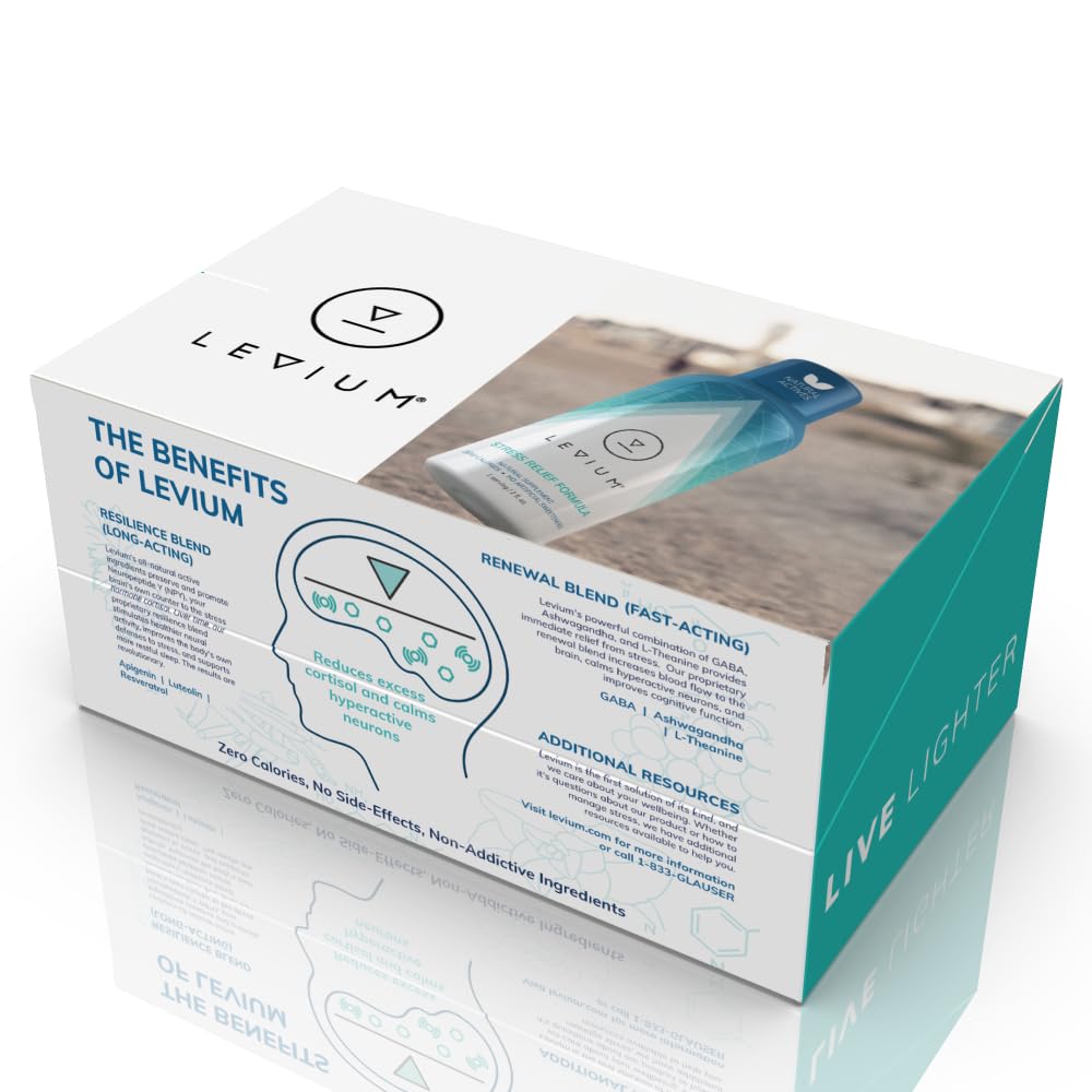 Levium calming stress relief shots