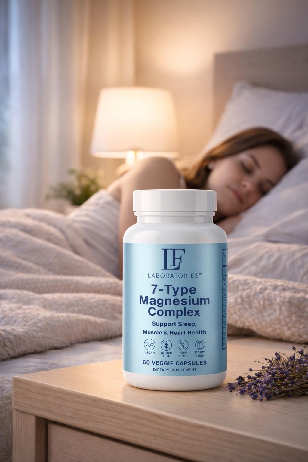 LF Laboratories magnesium for better sleep