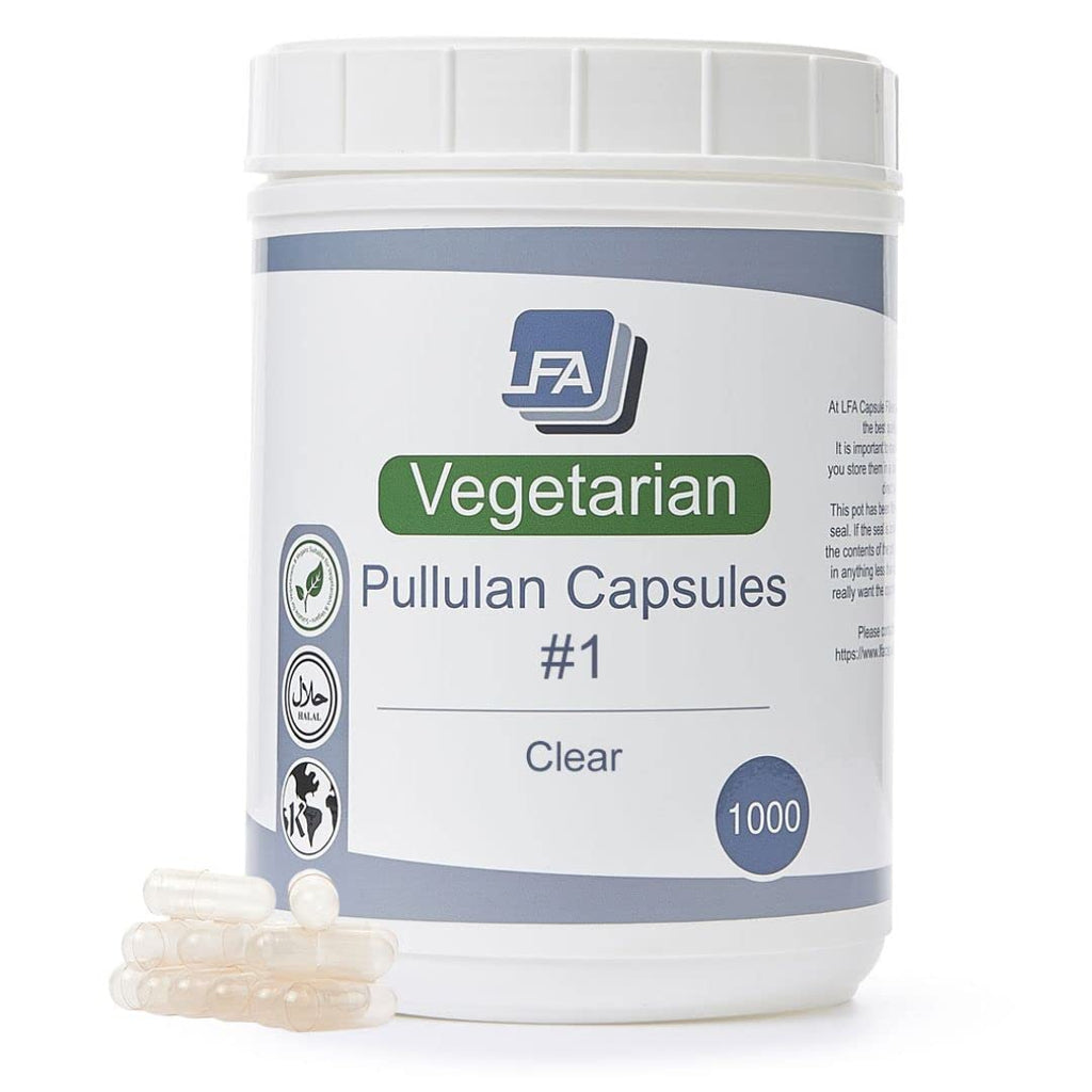 LFA empty vegetable capsules for supplements