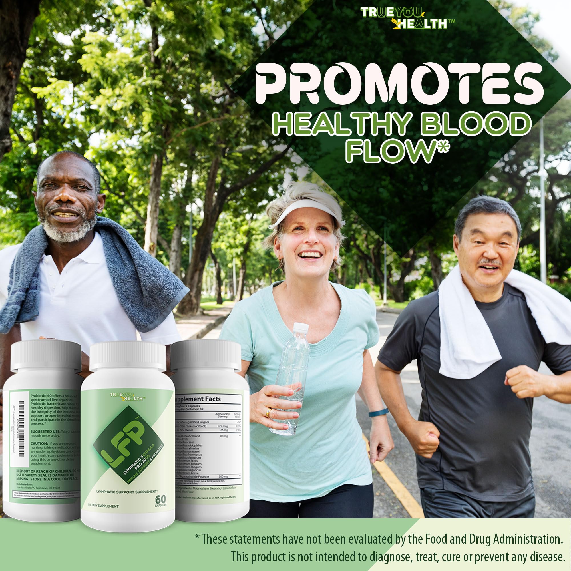 LFP supplements for balanced gut flora