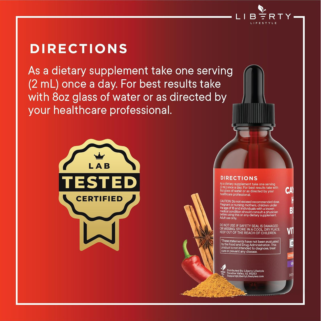Liberty Lifestyle cayenne pepper extract