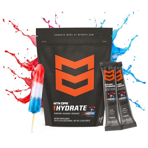 Liberty Pop electrolyte packets for energy