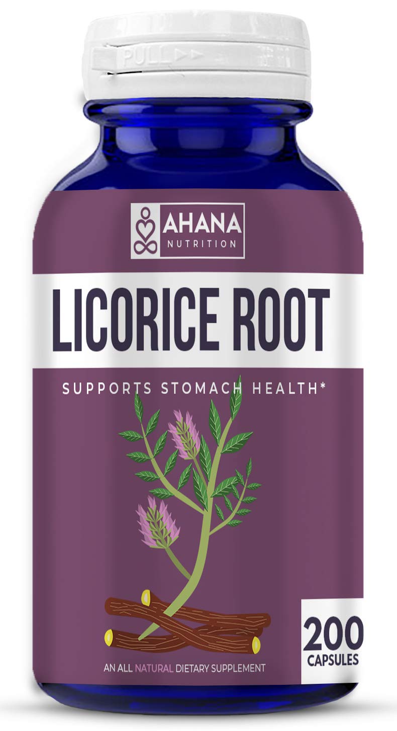 licorice root capsules for digestion