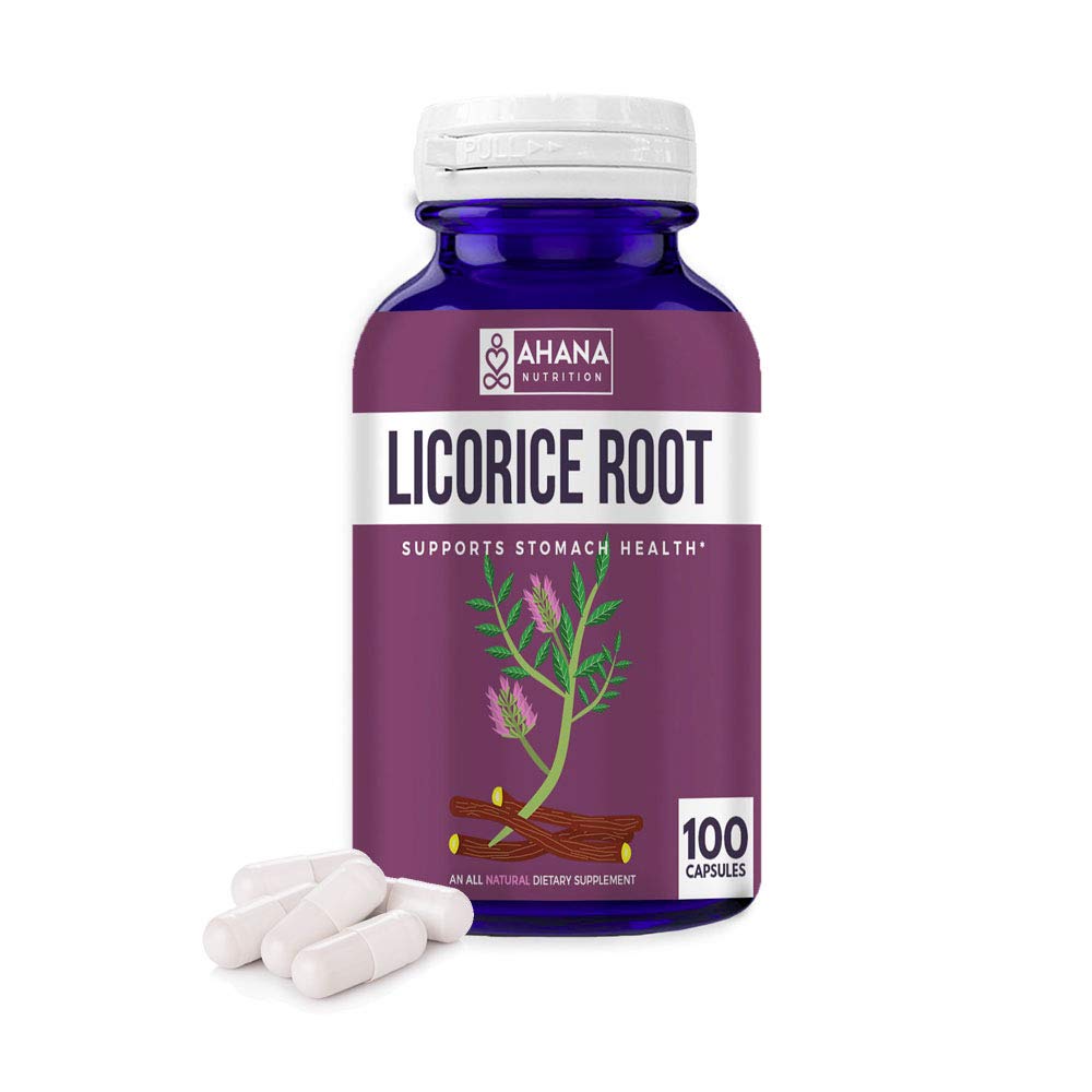 licorice root capsules for digestion