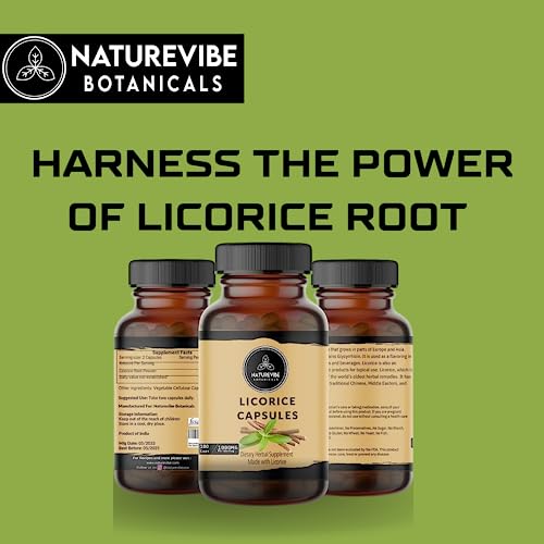Licorice root capsules for healthy digestion