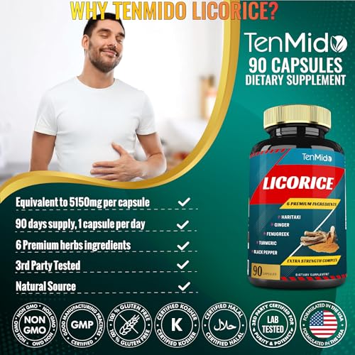licorice root extract for a healthy gut
