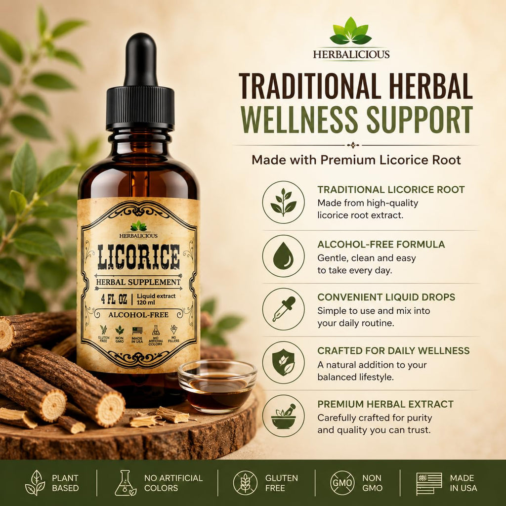 licorice root extract for stress relief