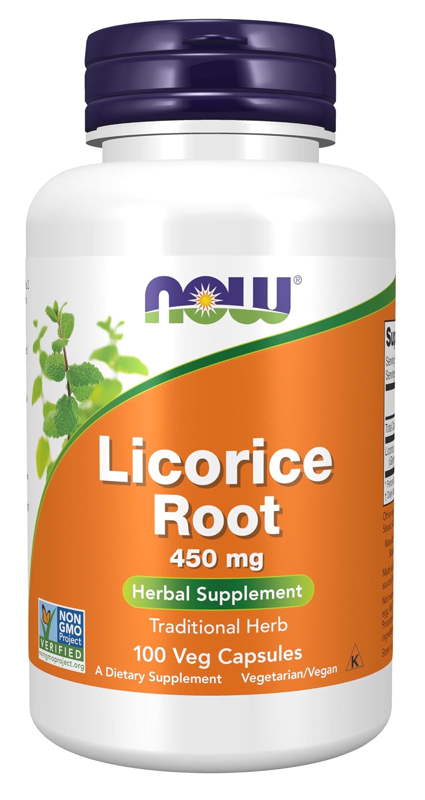 licorice root herbal supplement capsules