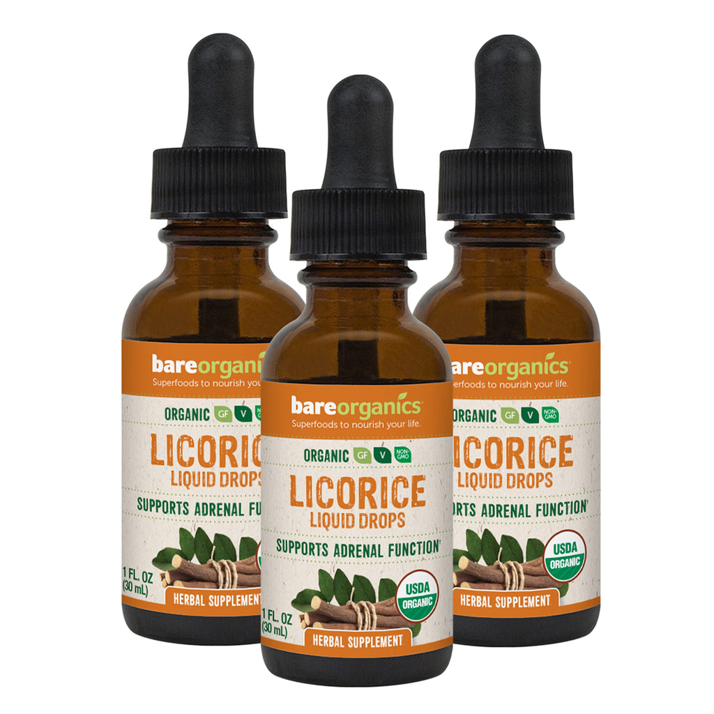 licorice root liquid drops for wellness