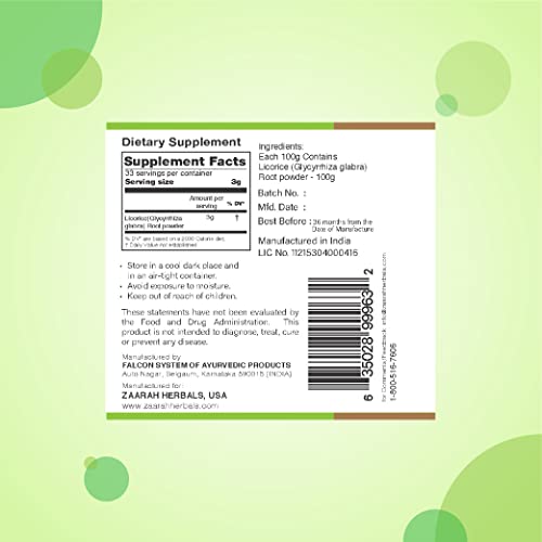 licorice root powder for digestion