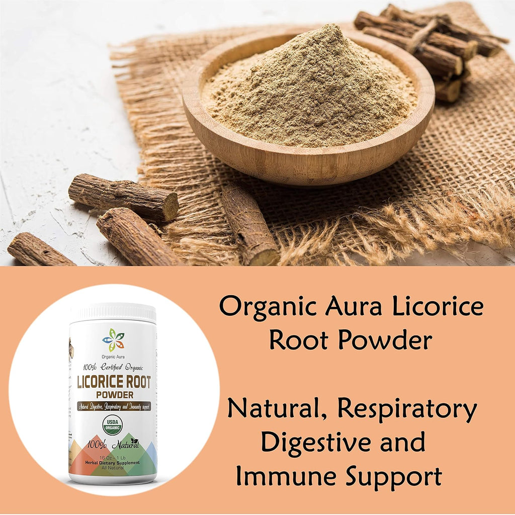 Licorice root powder for digestion