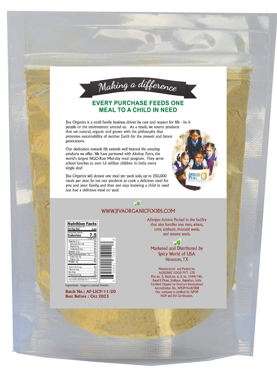 licorice root powder for energy boost