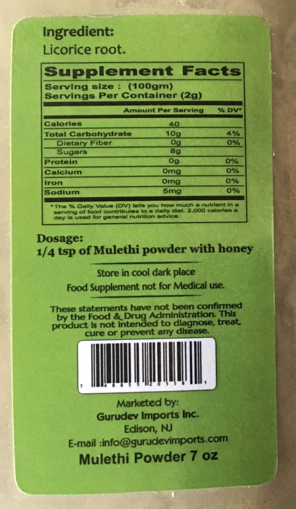 licorice root powder for herbal tea